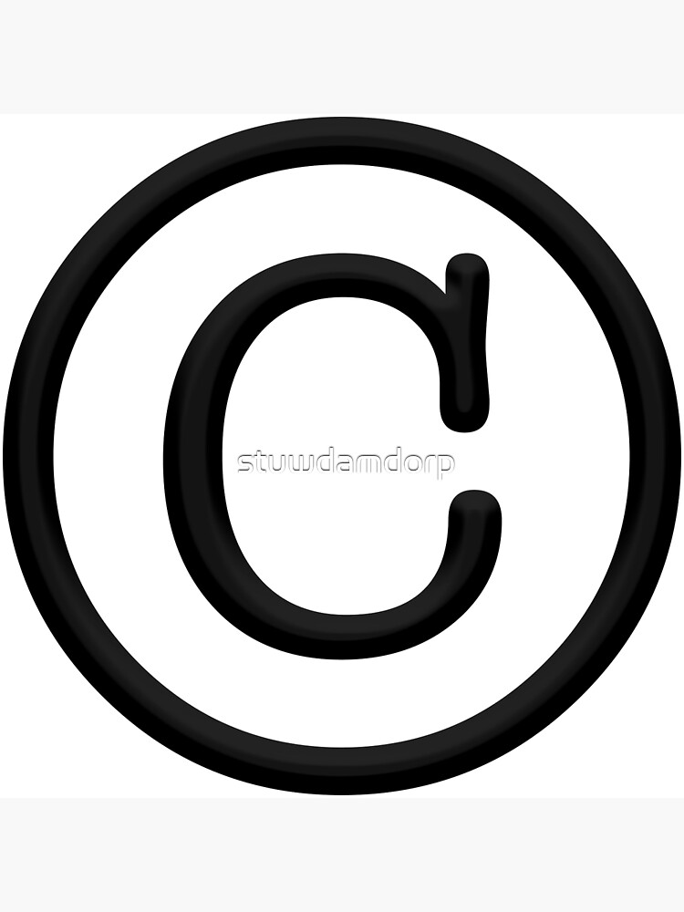 Vintage Copyright Symbol