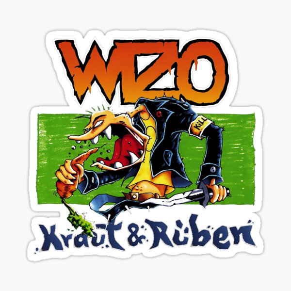 "Wizo Kraut & Ruben" Sticker for Sale by SCOOTDESIGN | Redbubble