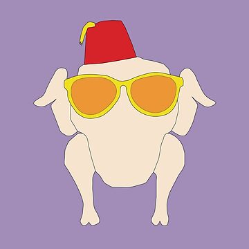 "Turkey Head" Sticker for Sale by iTheressa | Redbubble