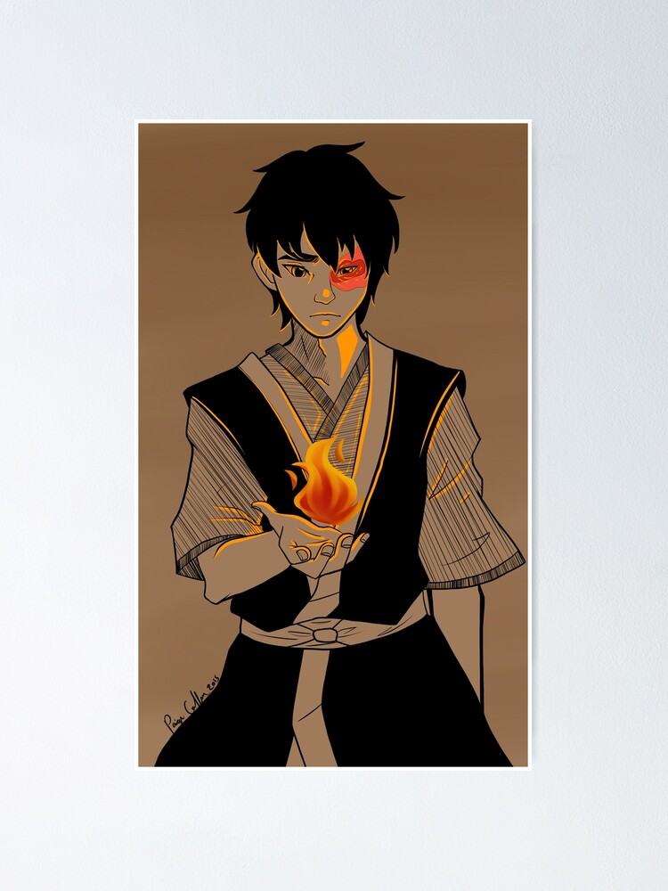 "Zuko" Poster von paigecoffer | Redbubble
