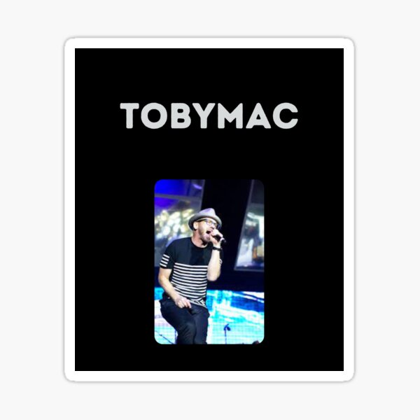 "tobymac" Sticker for Sale by zeenvis | Redbubble