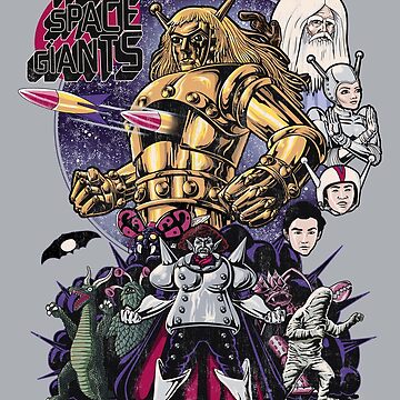 "The Space Giants" Poster for Sale by qetza | Redbubble