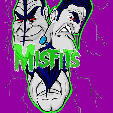 "the misfits caricature " Poster for Sale by gjnilespop | Redbubble
