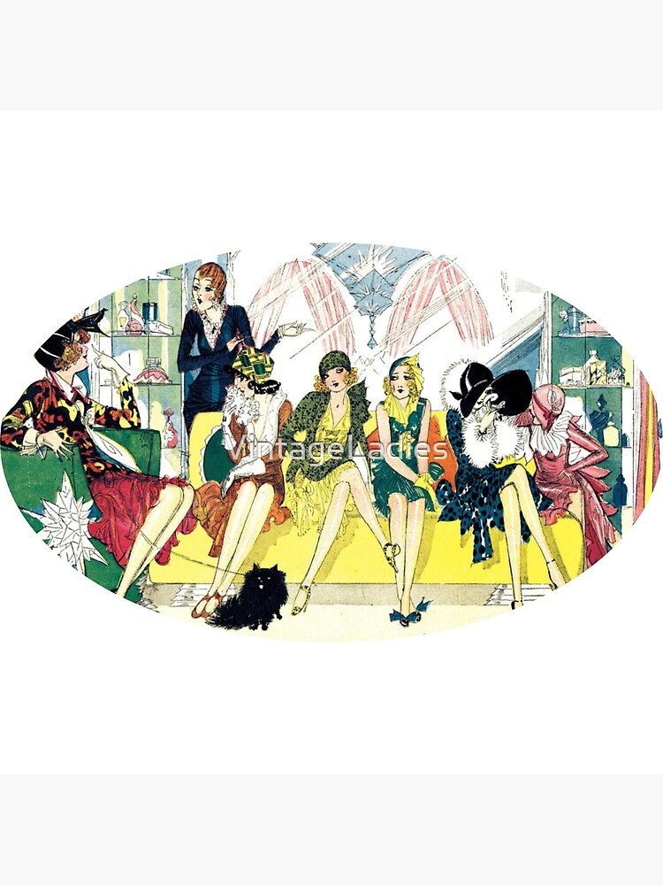 "Flappers Shopping by Nell Brinkley HD" Poster for Sale by ...