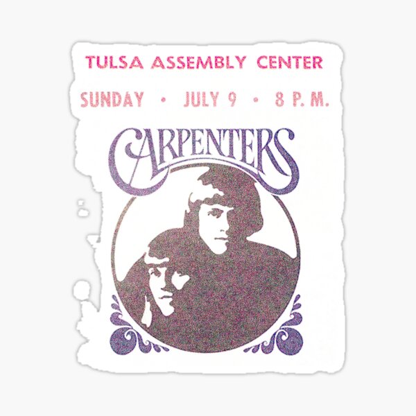 "The Carpenters " Sticker for Sale by GRAFIKA65 | Redbubble