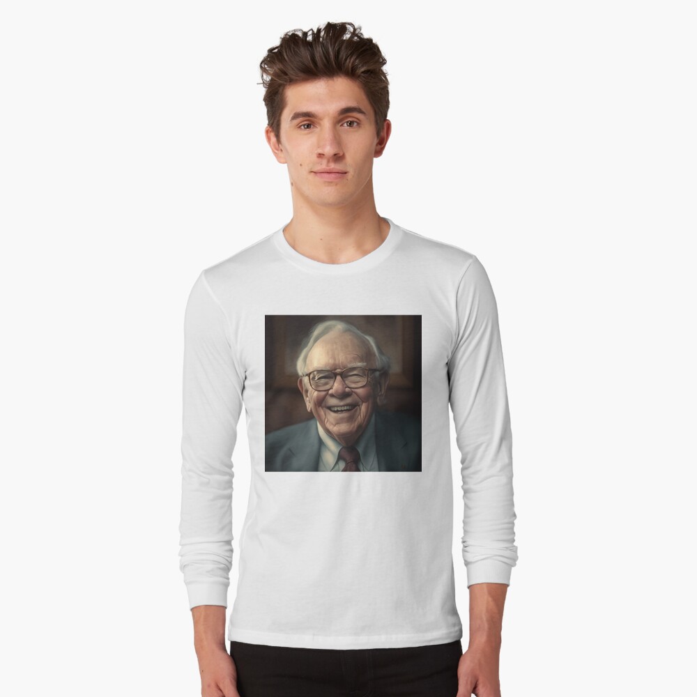 "Warren Buffett Smile" Poster for Sale by CyberYogi | Redbubble