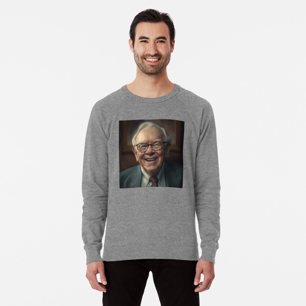 "Warren Buffett Smile" Poster for Sale by CyberYogi | Redbubble
