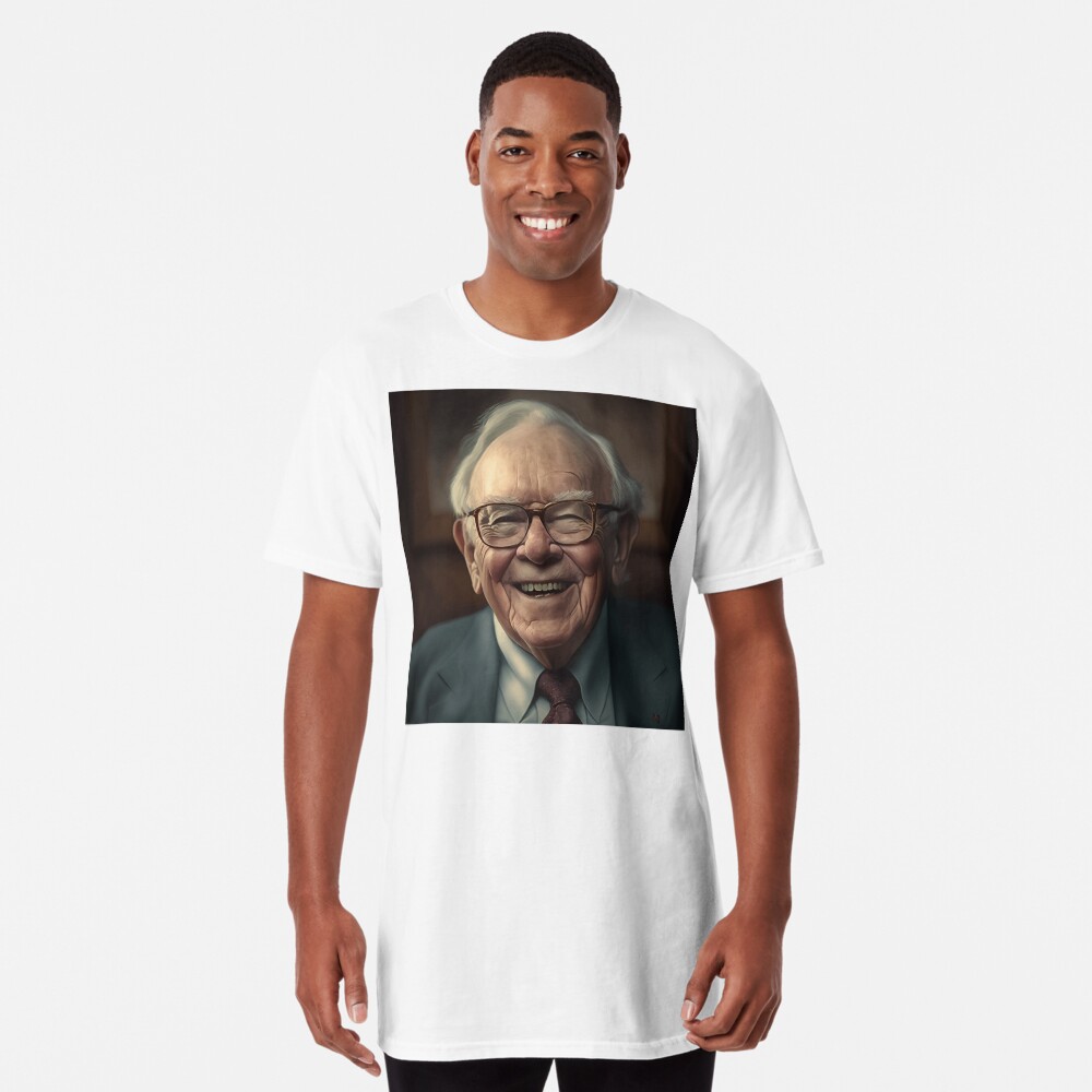 "Warren Buffett Smile" Poster for Sale by CyberYogi | Redbubble