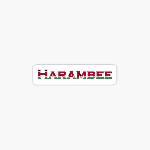 "Harambee: The National Motto of Kenya" Sticker for Sale by ...