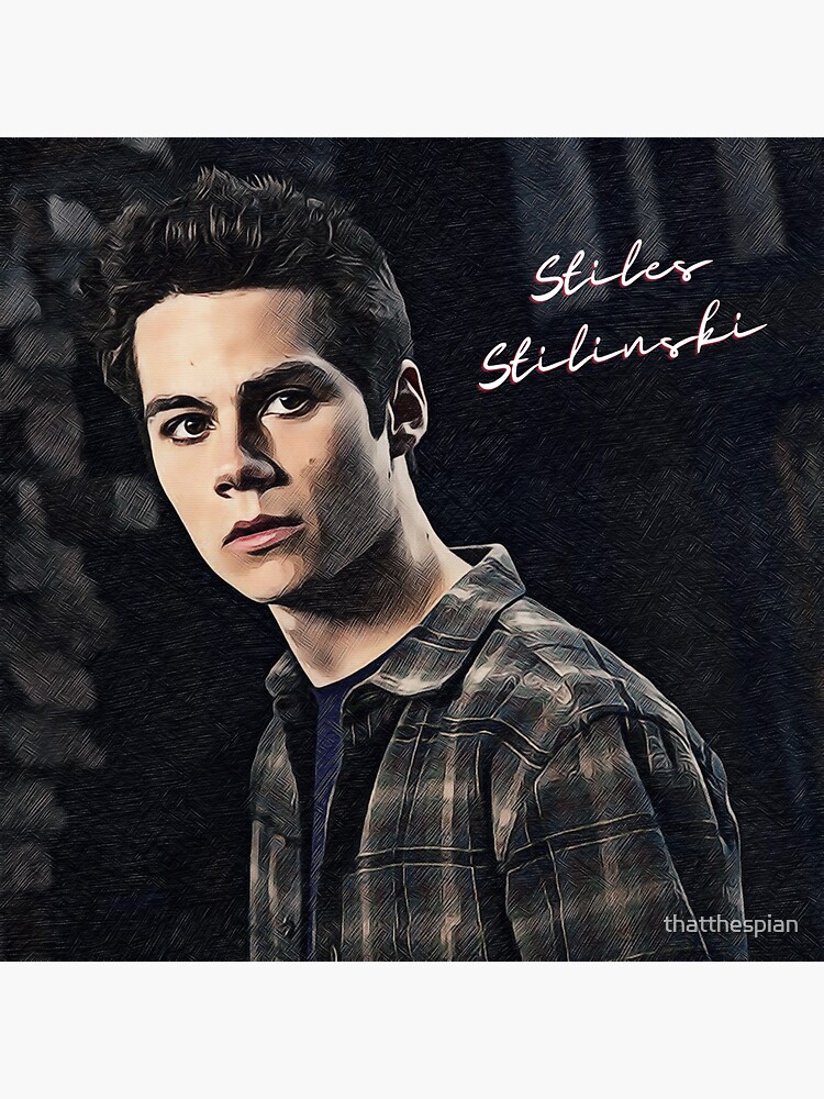 "Stiles Stilinski" Sticker for Sale by thatthespian | Redbubble