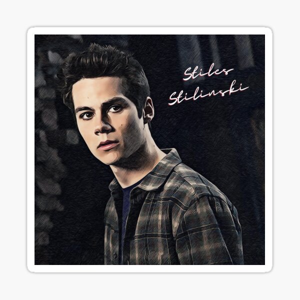 "Stiles Stilinski" Sticker for Sale by thatthespian | Redbubble