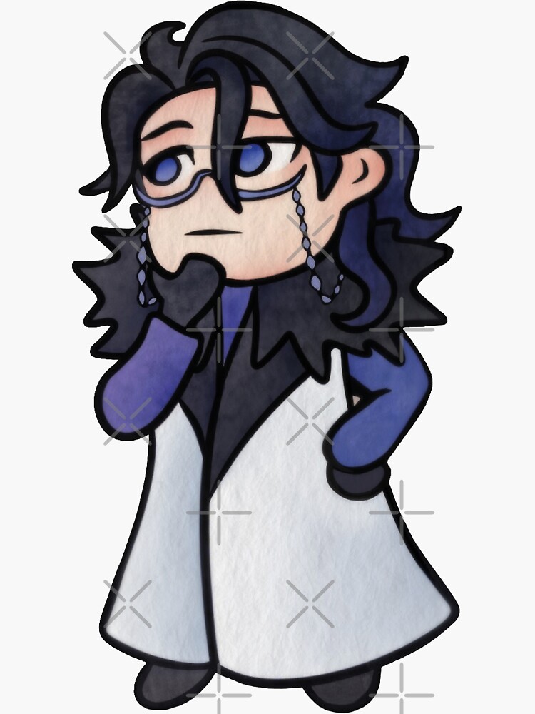 "Pantalone "Regrator" Genshin Impact (digital art)" Sticker for Sale by ...