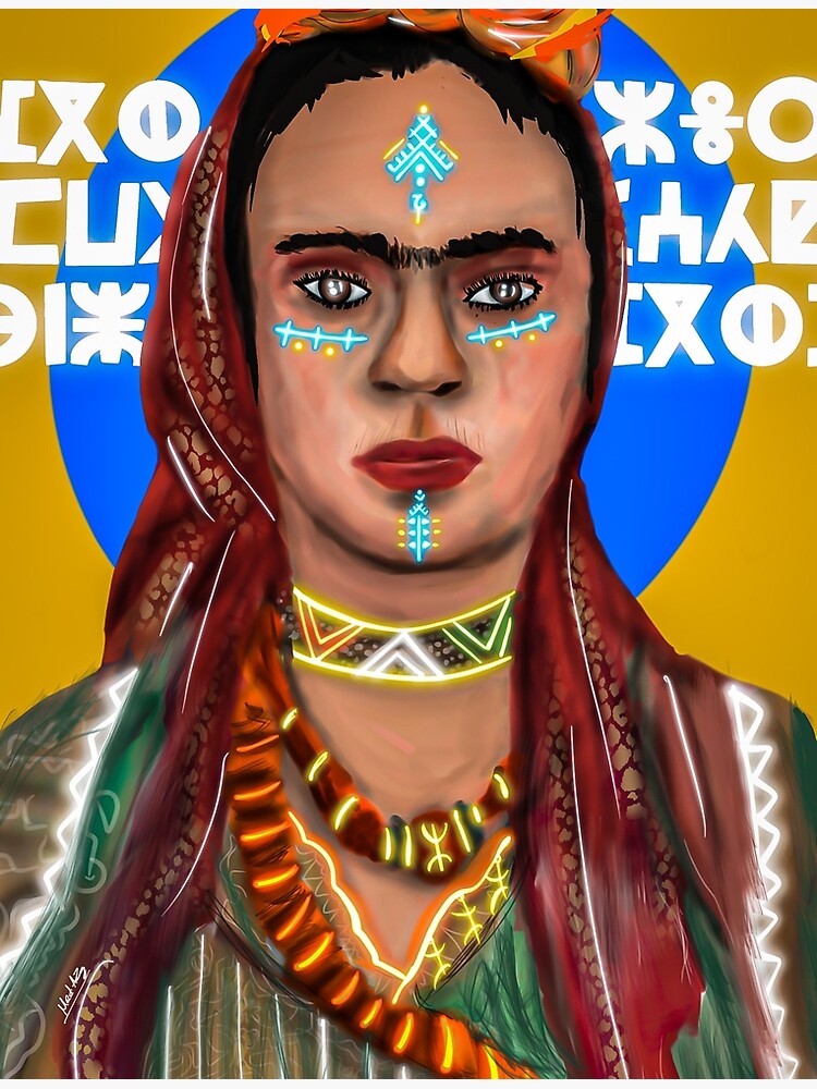"Maroc Kabyle Amazigh woman portrait berbere arif vibes oriental " Art ...