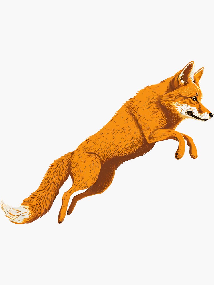 "Light Brown Fox" Sticker for Sale by CutePlanetEarth | Redbubble