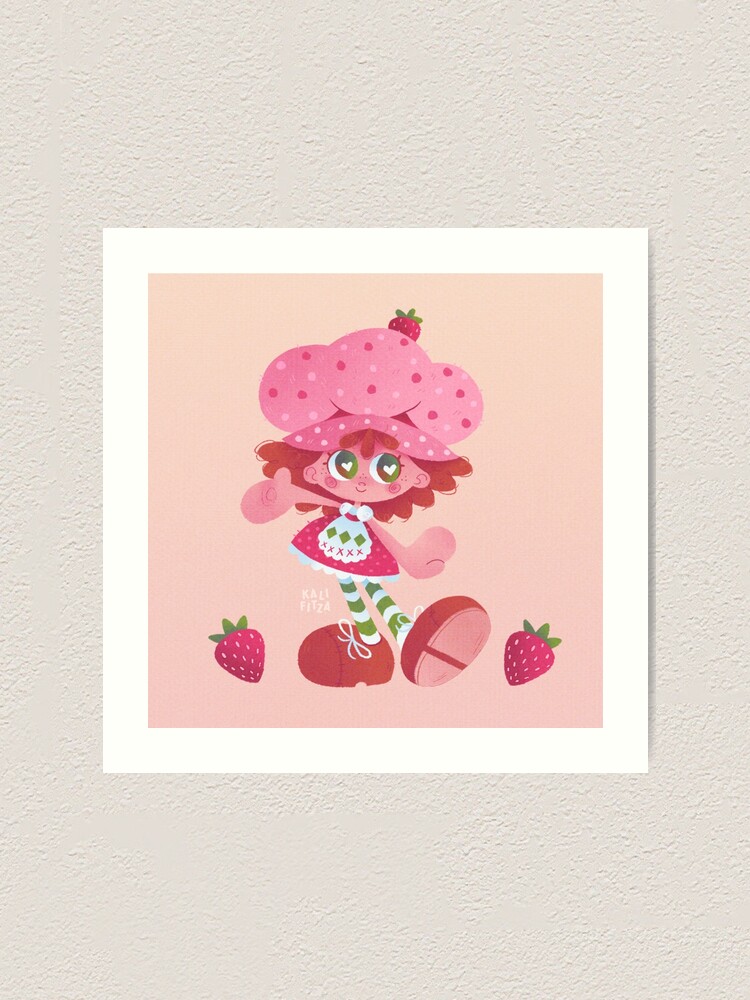 "Strawberry Shortcake" Art Print for Sale by kalifitza | Redbubble