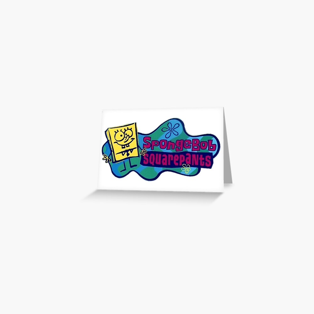 "Spongebob Squarepants" Greeting Card by rainbowcatnip | Redbubble