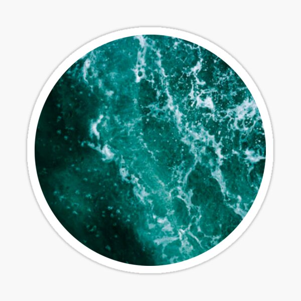 "Ocean water marble pattern" Sticker for Sale by Ancient-Egypt | Redbubble