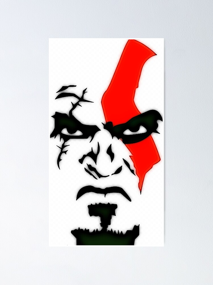 "Scar GodOfWar&Kratos Exclusive" Poster for Sale by LeagueMarket ...