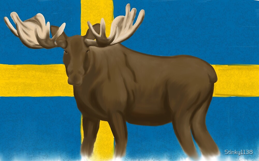 "Swedish Moose" by Stinky1138 | Redbubble