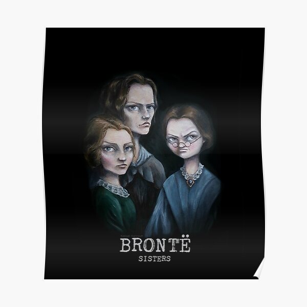 "The Bronte Sisters (Title)" Poster for Sale by HARETONart | Redbubble