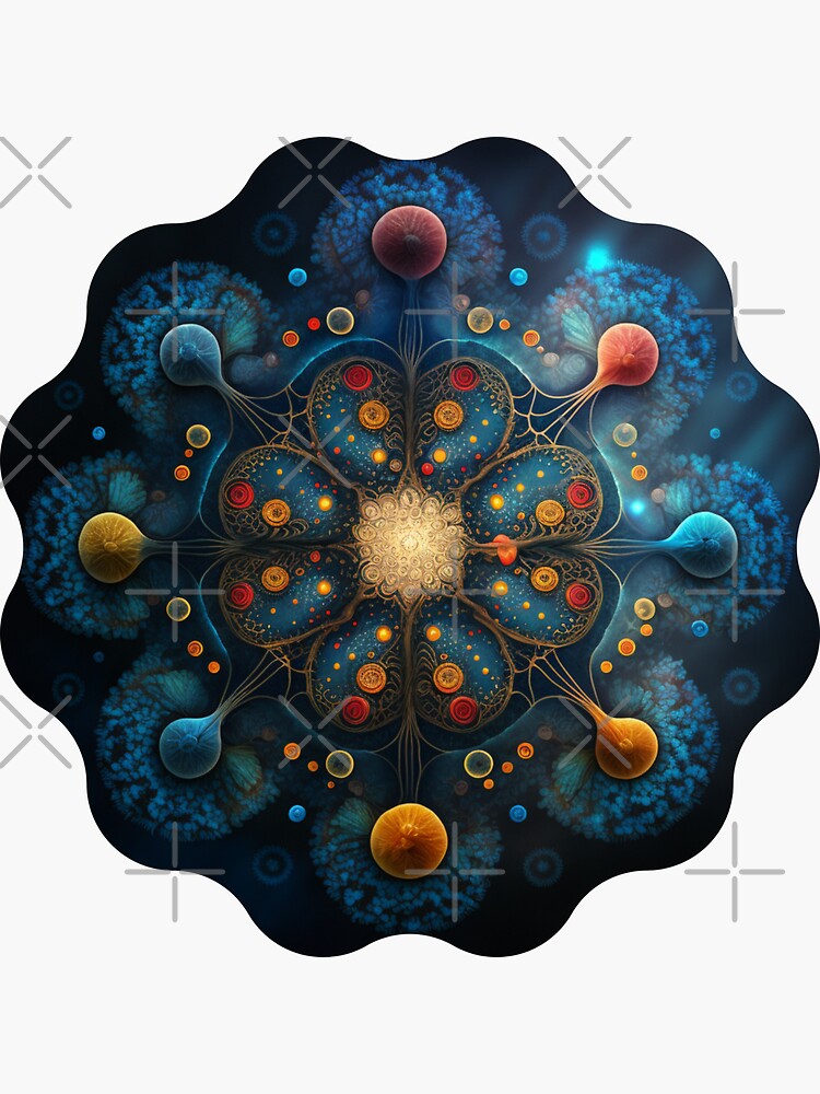 "Pattern of birds animal insects fish flower solar system mysterious ...