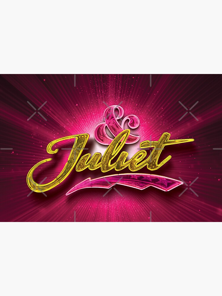"& Juliet logo 2" Sticker for Sale by Leyzel | Redbubble