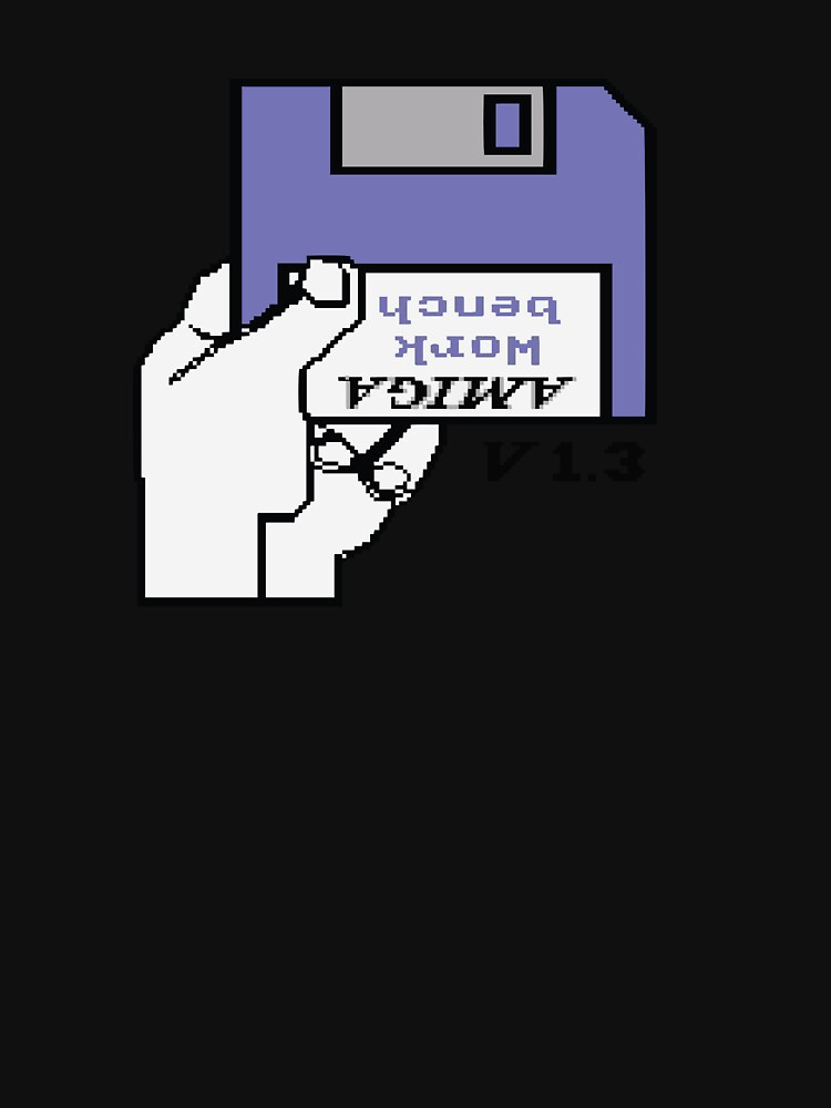 "Amiga Workbench OS" T-shirt for Sale by WayneNichols | Redbubble ...