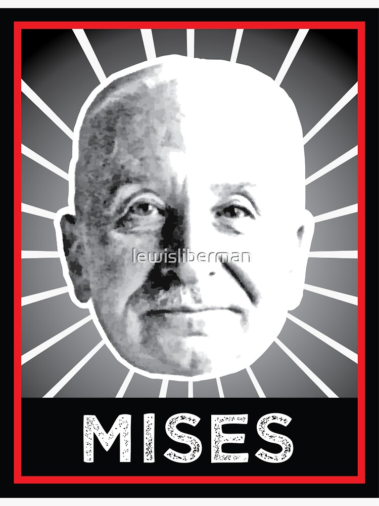 "Ludwig von Mises" Sticker for Sale by lewisliberman | Redbubble