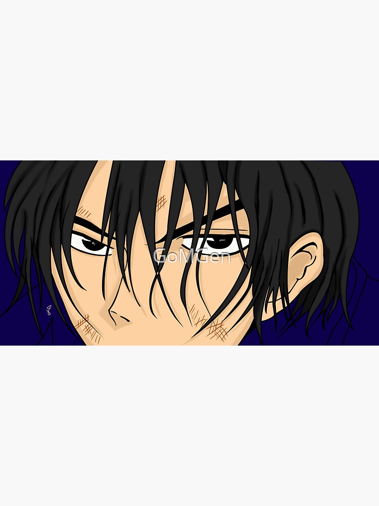 "Hak anime" Sticker for Sale by GoMGen | Redbubble