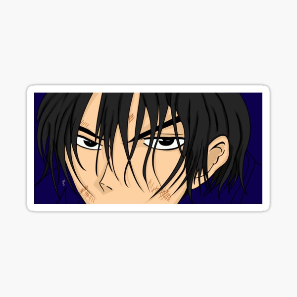 "Hak anime" Sticker for Sale by GoMGen | Redbubble