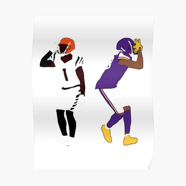 The Griddy Duo The Original Griddy Duo Justin Jefferson And Jamarr Chase Griddy Dance