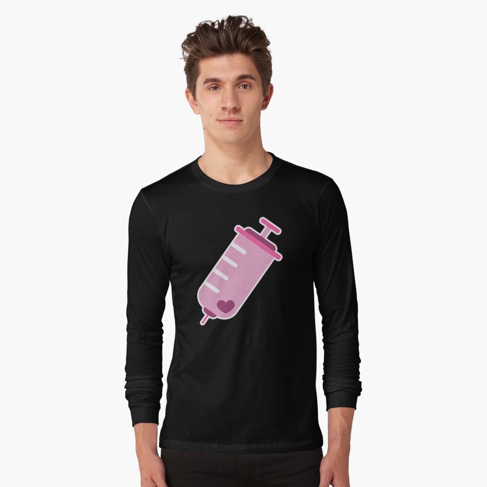"Pink Kawaii Syringe " Sticker for Sale by sasyall | Redbubble