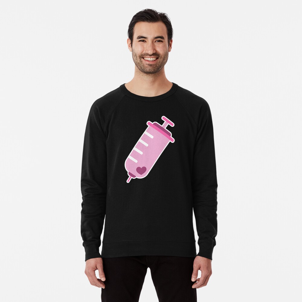 "Pink Kawaii Syringe " Sticker for Sale by sasyall | Redbubble