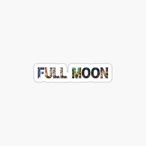 "Full Moon - Alchemy Filled Letters - Witchy Font Filled Letters Words ...