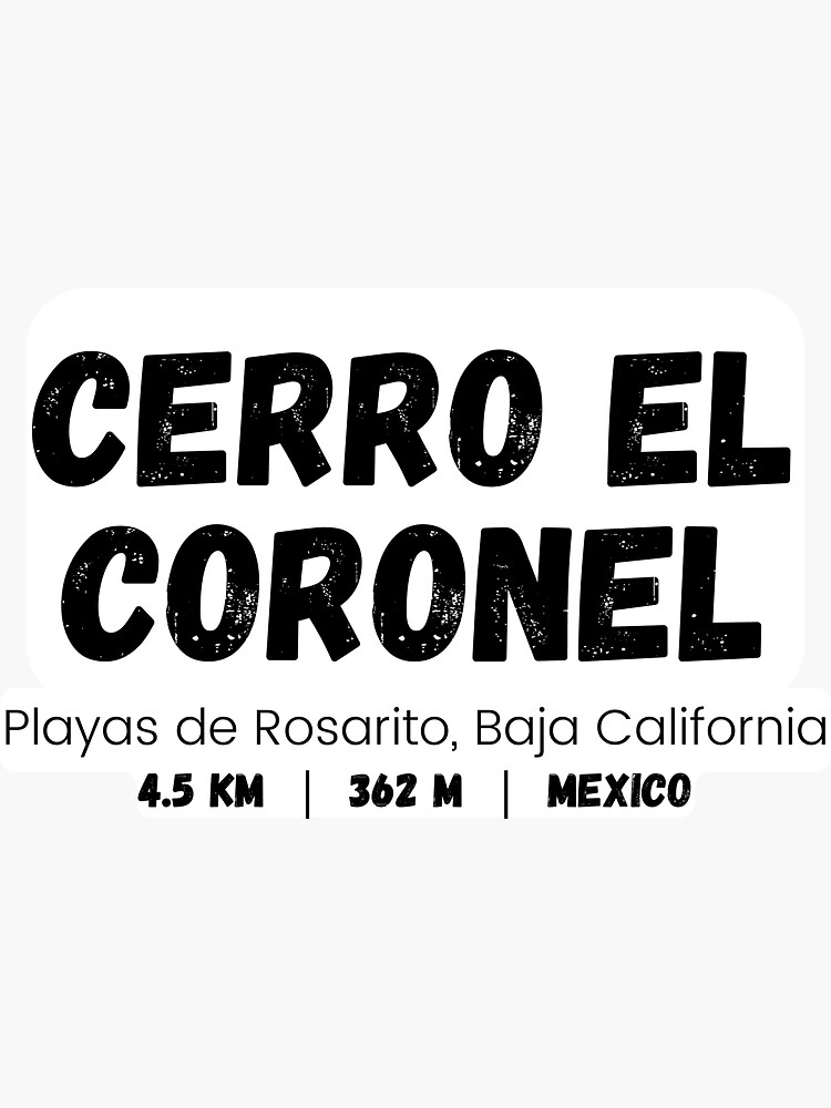 "Cerro El Coronel- Playas de Rosarito, Baja California, Mexico Hiking ...