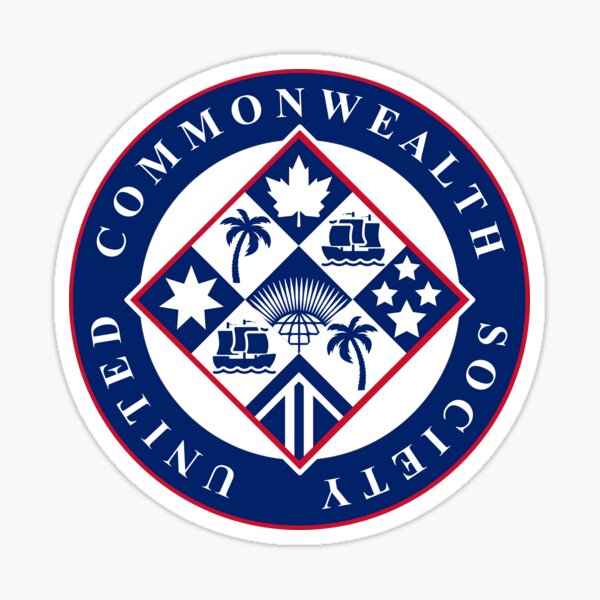 "United Commonwealth Society Badge 2022" Sticker for Sale by ...