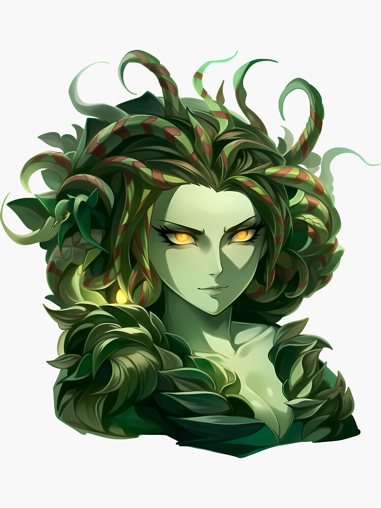 "Realistic Anime Vraska the Unseen - Planeswalker" Sticker for Sale by ...