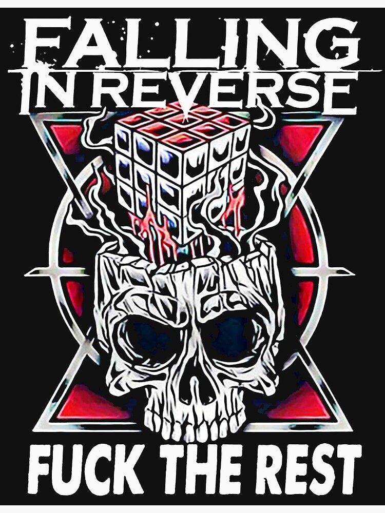 "falling in reverse best logo " Poster for Sale by Fecrused68 | Redbubble