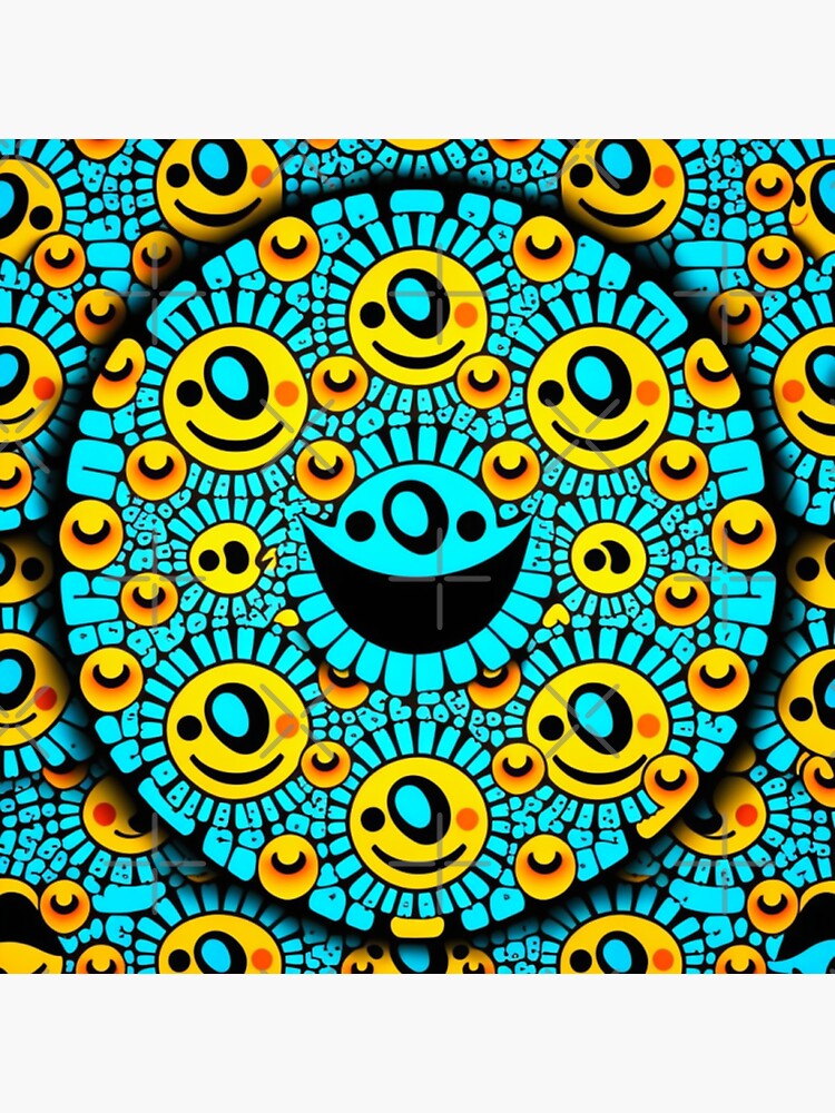 "Positive emotion design V7" Sticker for Sale by GlobalMatrixAI | Redbubble