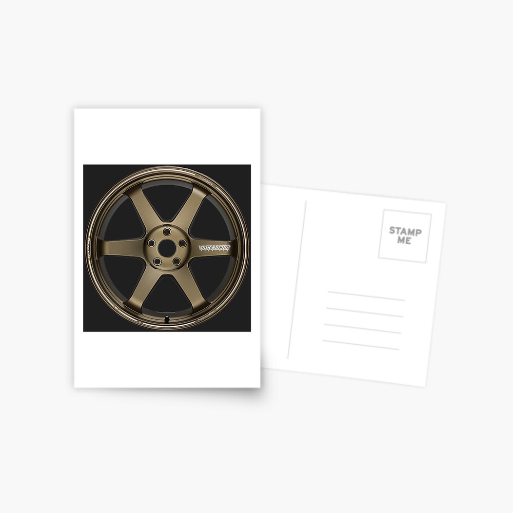 "Volk TE37 wheel bronze" Sticker for Sale by shlaboza | Redbubble