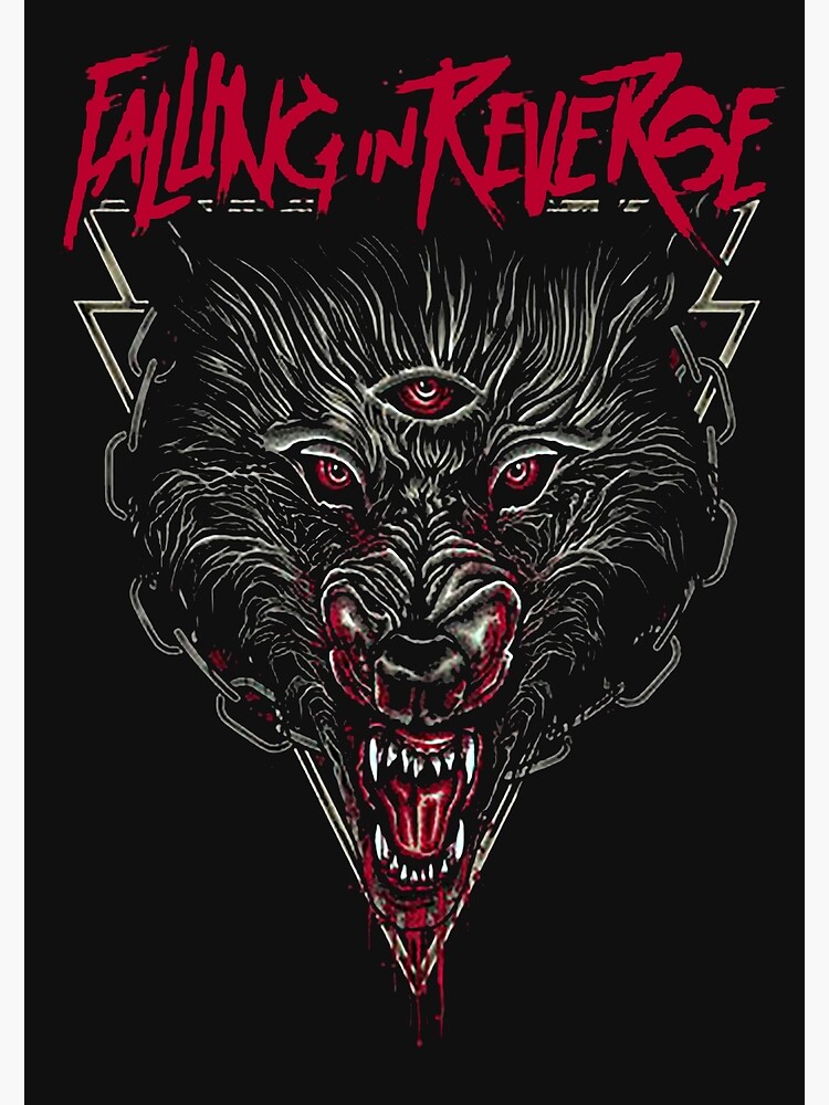 "falling in reverse best logo " Poster for Sale by Fecrused68 | Redbubble