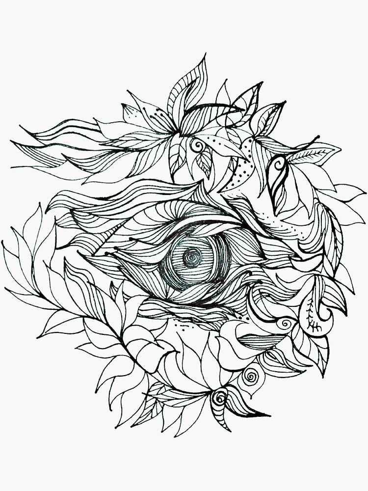 "Intensity" Sticker for Sale by TatumMartinez | Redbubble