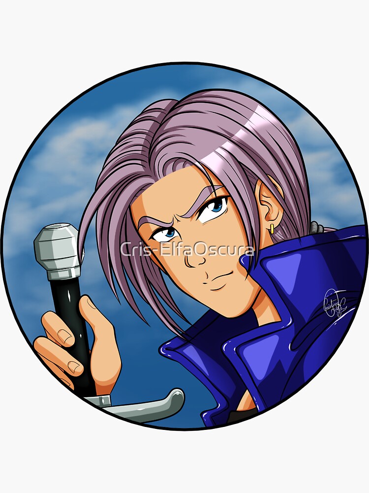 "Trunks" Sticker for Sale by Cris-ElfaOscura | Redbubble