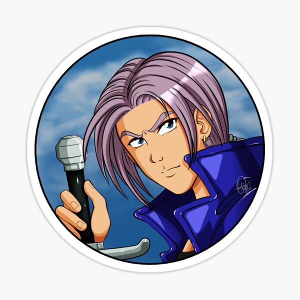 "Trunks" Sticker for Sale by Cris-ElfaOscura | Redbubble