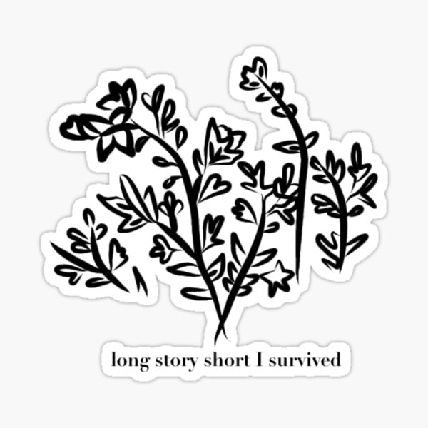 "Taylor Swift Long Story Short sticker " Sticker for Sale by ...