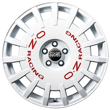 "OZ racing Rally car rim" Sticker for Sale by shlaboza | Redbubble