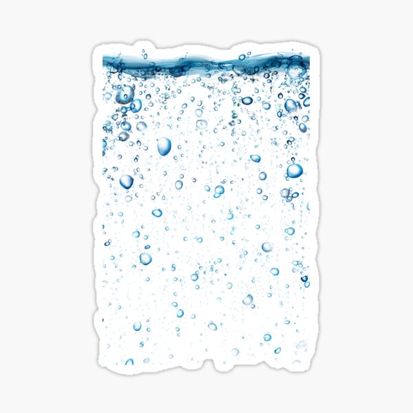 "Bubble oxygen " Sticker for Sale by dzulfahmi | Redbubble