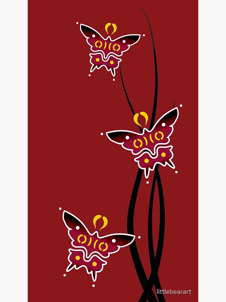 "Resident Evil - Ada's Butterflies simplified" Postcard for Sale by ...