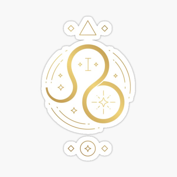 "leo zodiac symbol with fire element" Sticker for Sale by ...