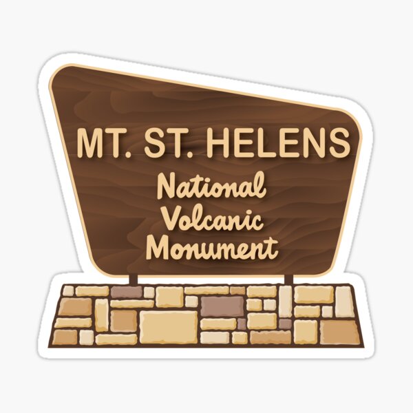 Mount St Helens Stickers | Redbubble